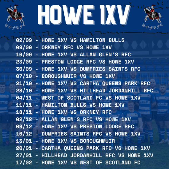 News | Howe Rugby