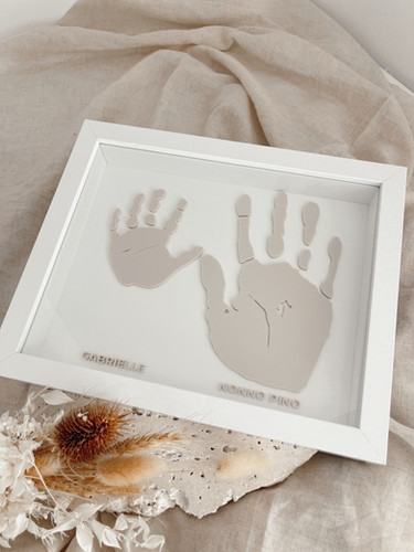 Acrylic Hand Print Frame | Zenski Collection