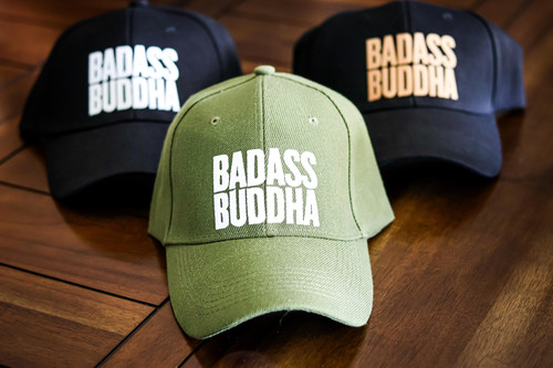 Badass Buddha Dad Caps | Common Vibe Art Hous