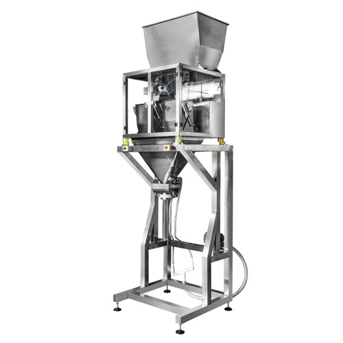 2 Head Screw Feeding Weigher Linear Scale Doser | Powder Portion ...