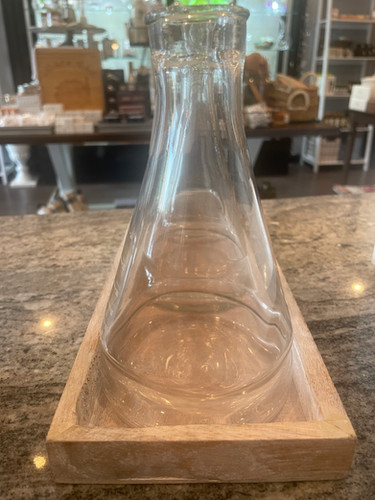 Glass Beaker Vase Trio Set | The Cork And Board