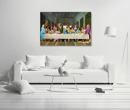 The Last Supper with Disney Princesses | gregorymasouras