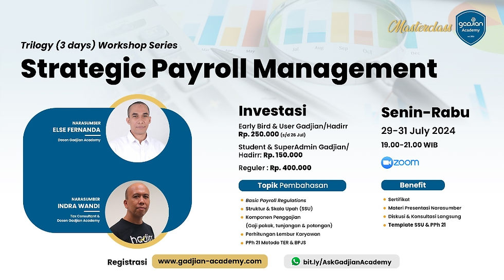 Temukan HR & Business Webinar, Training & Workshop | Gadjian Academy
