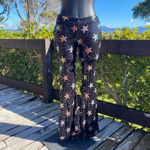 Star Spangled Sequin Flare Pants | Captain Fantastic