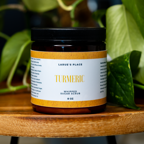 Whipped Turmeric Sugar Scrub | Larue's Place