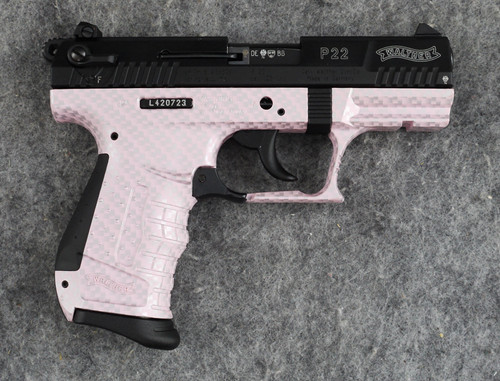 Pink Walther P22 22LR Pistol Pink Carbon Fiber | cityguns
