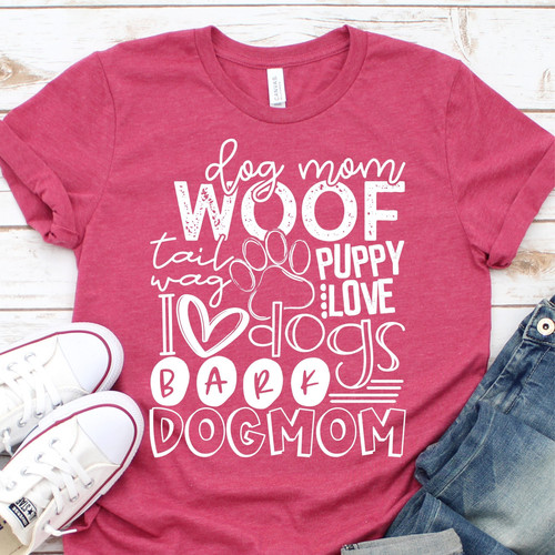 Dog Mom Word Art | Emily’s Divine Designs