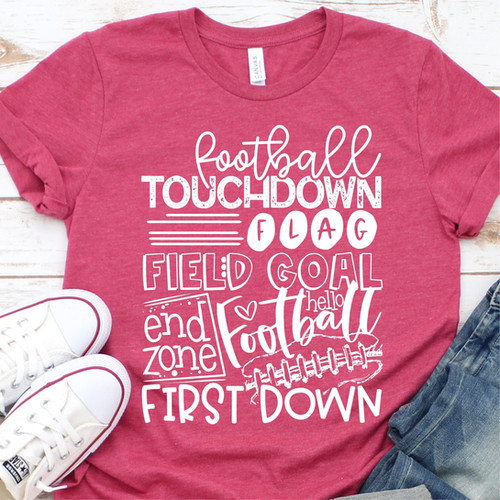 Football Touchdown Flag Field Goal | Emily’s Divine Designs