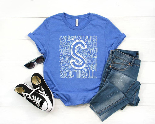 Softball Word Art | Emily’s Divine Designs