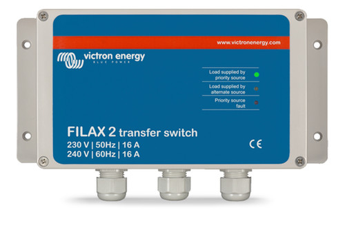 Victron Filax 2 - 16A AC Transfer Switch | ecoworld
