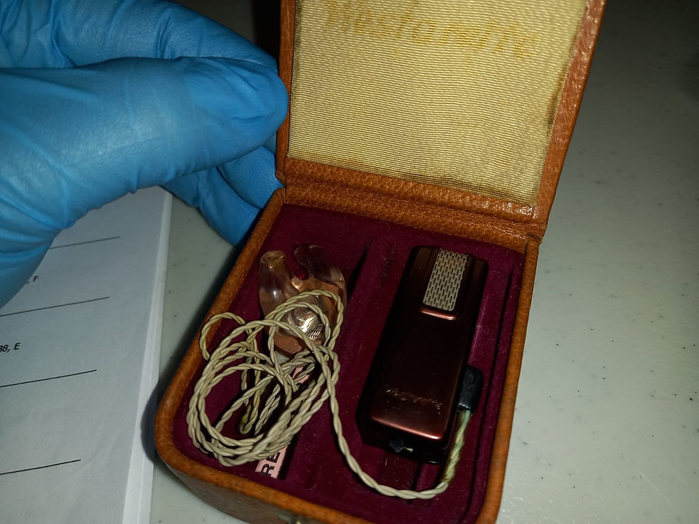 Remember These Body Worn Hearing Aids?