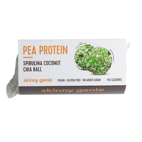 Skinny Genie - Protein Balls Spirulina, Coconut, Chia 21g | Al Marsa ...