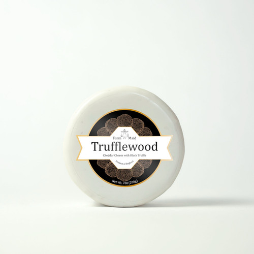 Farm Maid - Waxed Cheddar with Black Truffle "Trufflewood" 200g | Al ...