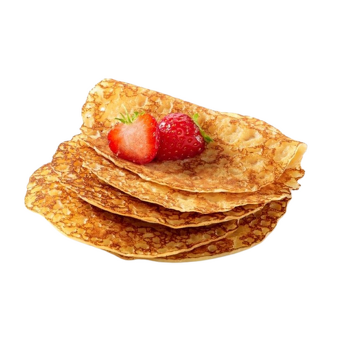 Vanilla Sweet Fluffy Mini Crepes 15g x 30pcs | Al Marsa Gourmet
