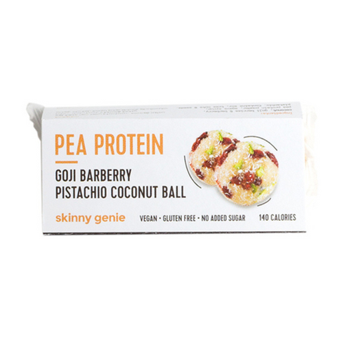 Skinny Genie - Protein Balls Goji, Barberry, Pistachio, Coconut 21g ...