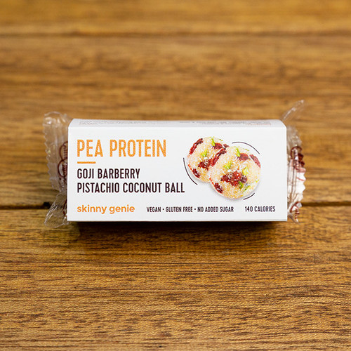 Skinny Genie - Protein Balls Goji Barberry Pistachio Coconut 21g | Al ...