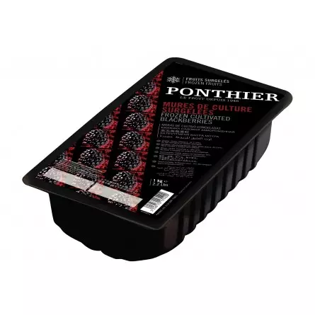 Ponthier - Whole Blackberries 1kg | Al Marsa Gourmet