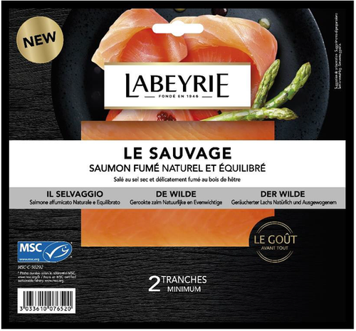 Labeyrie - Smoked Salmon Gourmet "The Wild" 75g | Al Marsa Gourmet