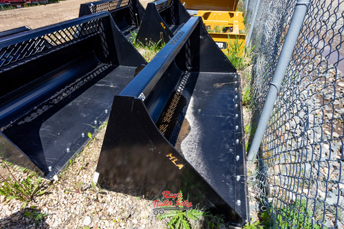 HLA 90" Snow Bucket with Cutting Edge | Ray's Trailer Sales