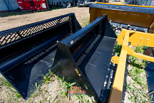 HLA 96" Snow Bucket with Cutting Edge | Ray's Trailer Sales