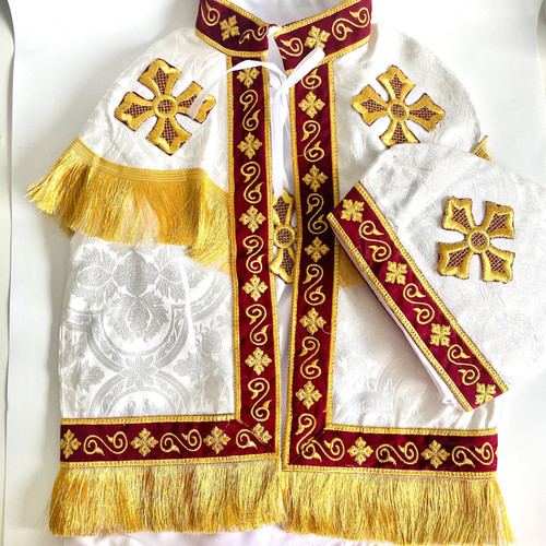 Coptic Baptism Gown Set | We the Copts