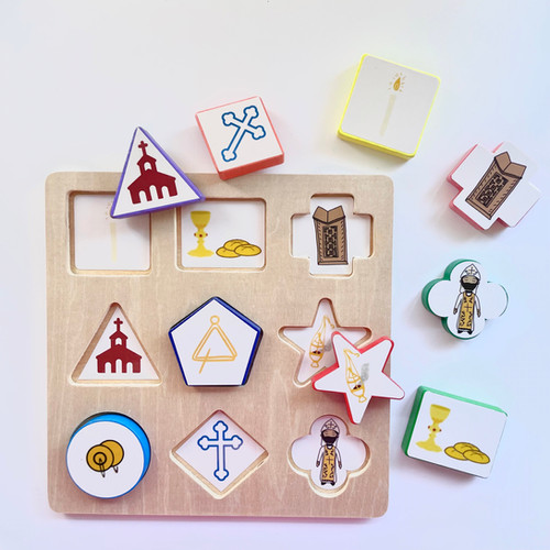 My Church wood puzzle | We the Copts