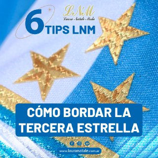 Como coser la tercer estrella ? I Laura Natale Moda