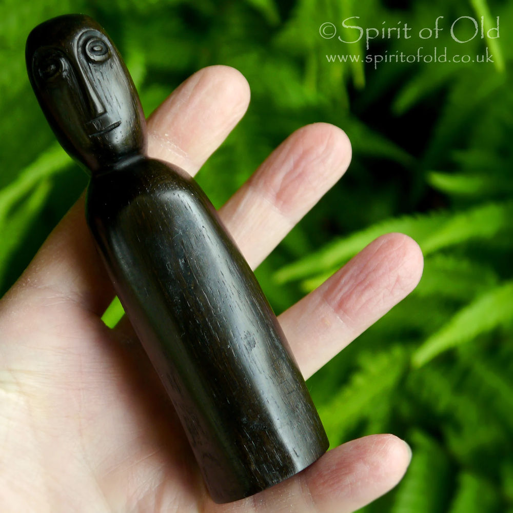 British Bog Oak Kindred Spirit Figure... | Woodlarking