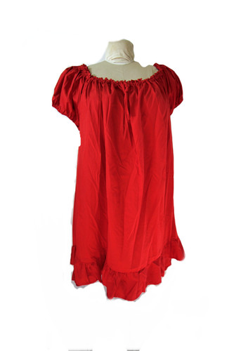 Mid Ruffle Chemise | Fiona's Fineries