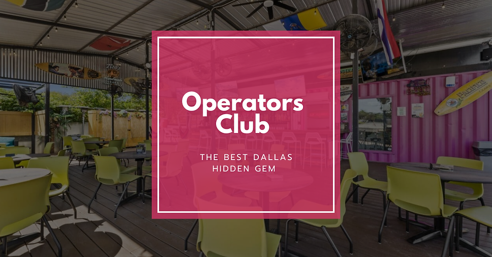 Operators Club: The Best Hidden Gem for Private Events in Dallas