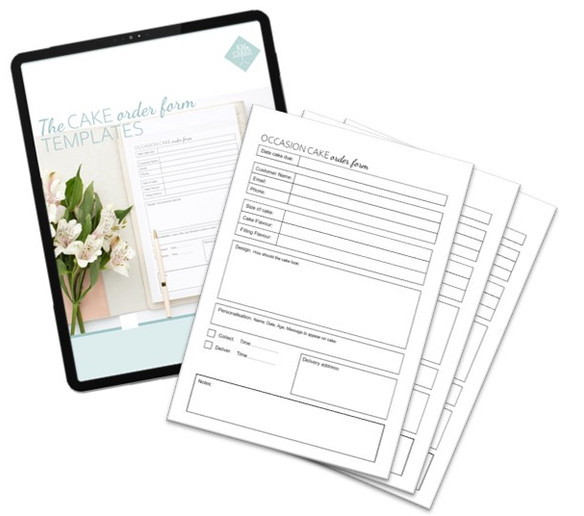 Cake order forms templates | kmcakes