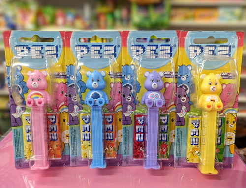 Choice of 4 Care Bear PEZ Dispensers: Cheer, Grumpy, Share & Funshine ...