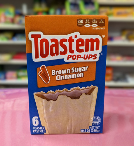 Toast’em Pop Ups Brown Sugar Cinnamon 288g | Candy World UK