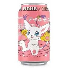 Ocean Bomb Digimon Adventure Tailmon Pomegranate Flavoured Sparkling ...