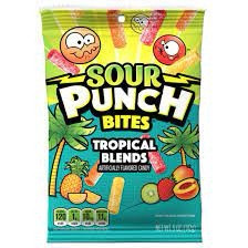Sour Punch Bites Tropical Blends 142g | Candy World UK