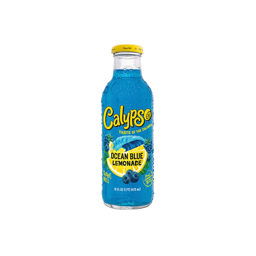 Calypso Ocean Blue Lemonade 473ml | Candy World UK