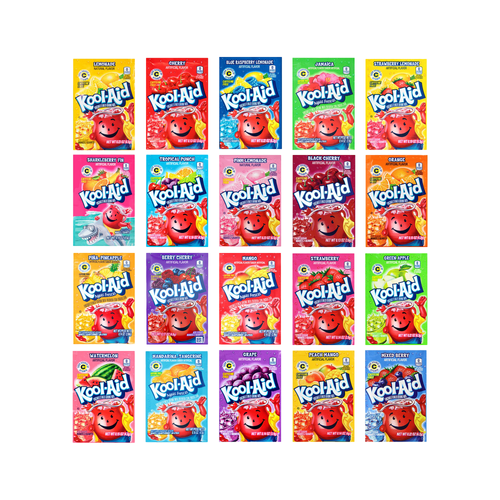 20 Sachets of Kool-Aid Drink Mix | Candy World UK