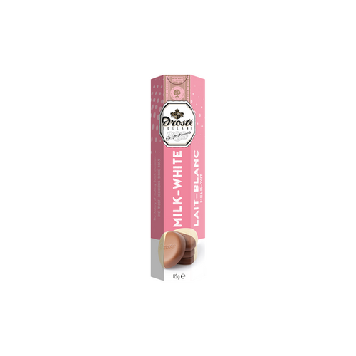 Droste Milk-White Chocolate Pastilles 85g | Candy World UK