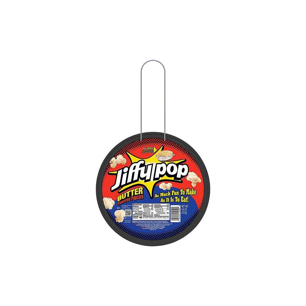 Jiffy Pop Butter Flavoured Popcorn 127g | Candy World UK