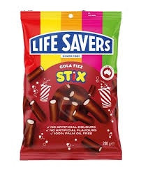 Life Savers Cola Fizz Stix 200g | Candy World UK