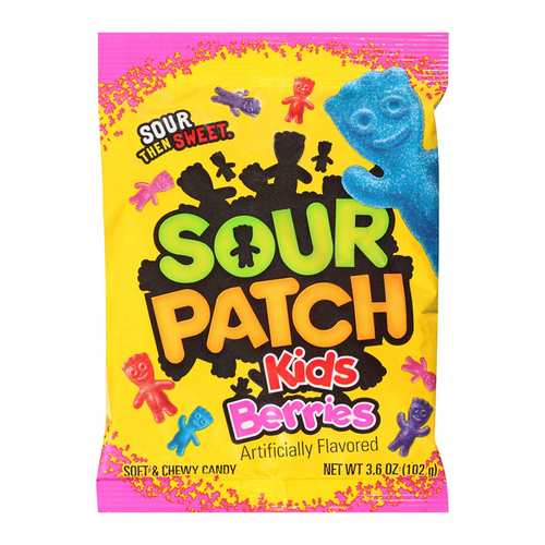 Sour Patch Kids Berries 102g | Candy World UK
