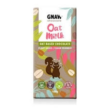 Gnaw Oat Milk Chocolate Bar 100g | Candy World UK