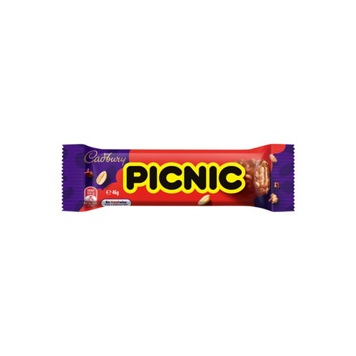 Cadbury Picnic Bar 46g | Candy World UK