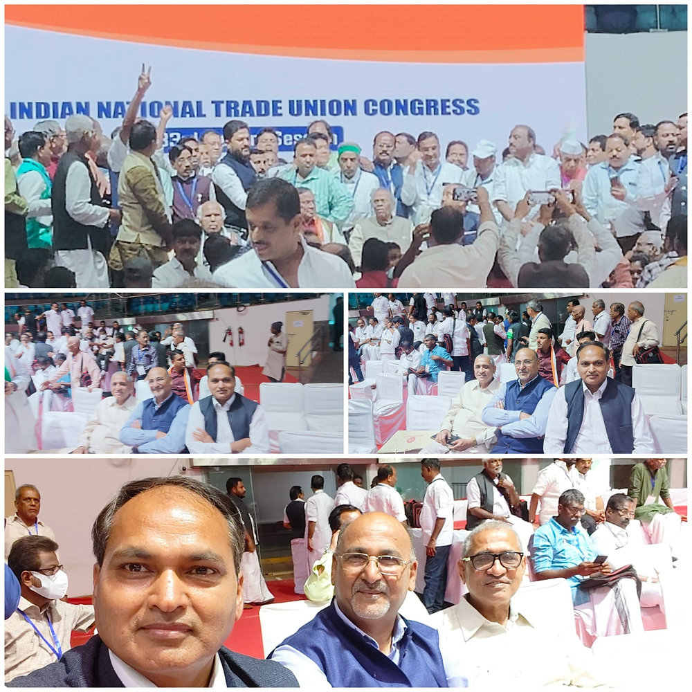 INTUC Plenary Session 2nd Day (23.02.2023)- at Talkatora Indoor Stadium ...