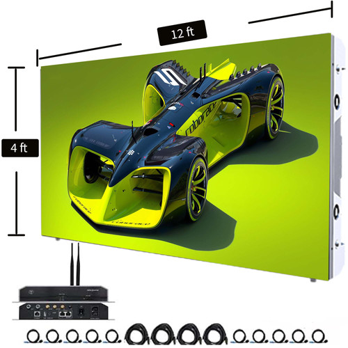 4 ft x 12 ft Double Sided LED Screen | EPIC LED