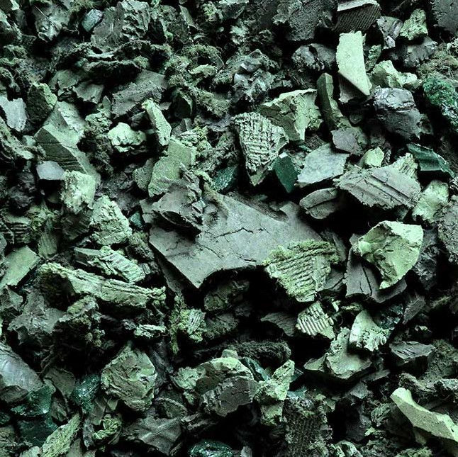 ECO Green Rubber Mulch Play Bark Chip - 500 KG | Evolution Rubber Products