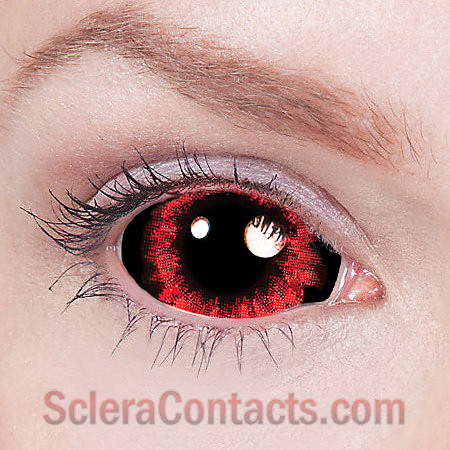Red Shock Sclera Contacts | $59.99 | USA | ScleraContacts.com