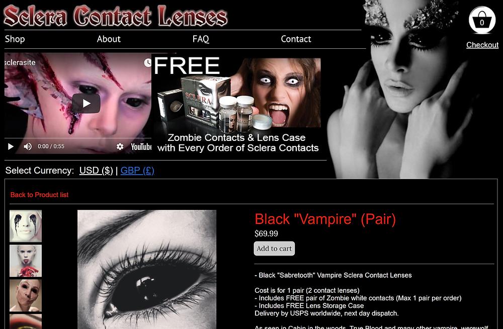 Same Company, new URL... Welcome to Sclera-Contacts.com