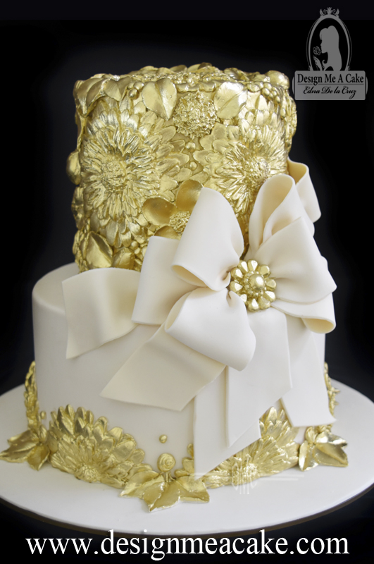 Bas Relief & Bow Cake Tutorial