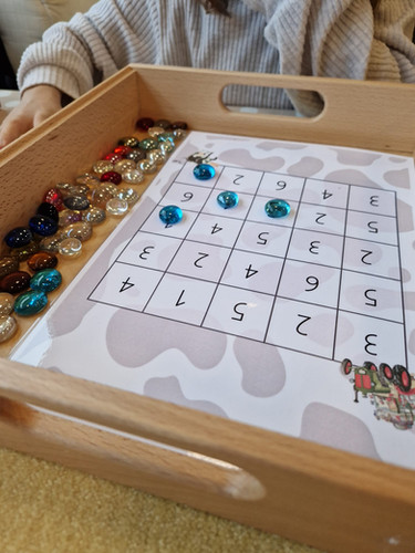 Mathe-Spiel Vorlagen | Kigaframa
